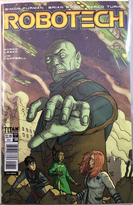 ROBOTECH #8 (1st Print) + Variants - Set of 3 - TITAN COMICS 2018 ...