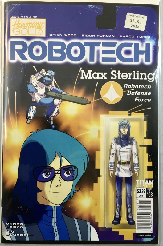 ROBOTECH #8 (1st Print) + Variants - Set of 3 - TITAN COMICS 2018 ...