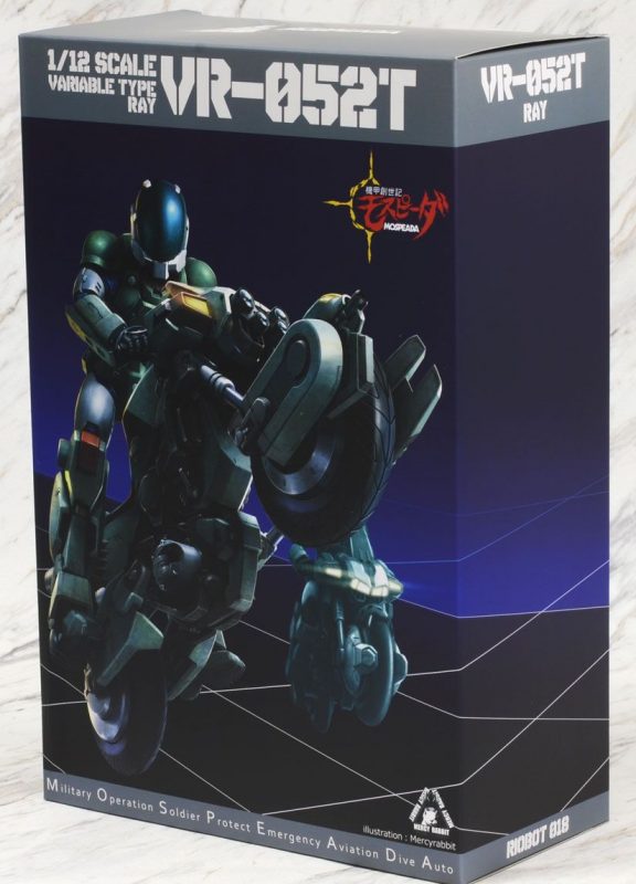 Genesis Climber MOSPEADA: 1/12 Riobot VR-052T Mospeada Ray (Robotech ...