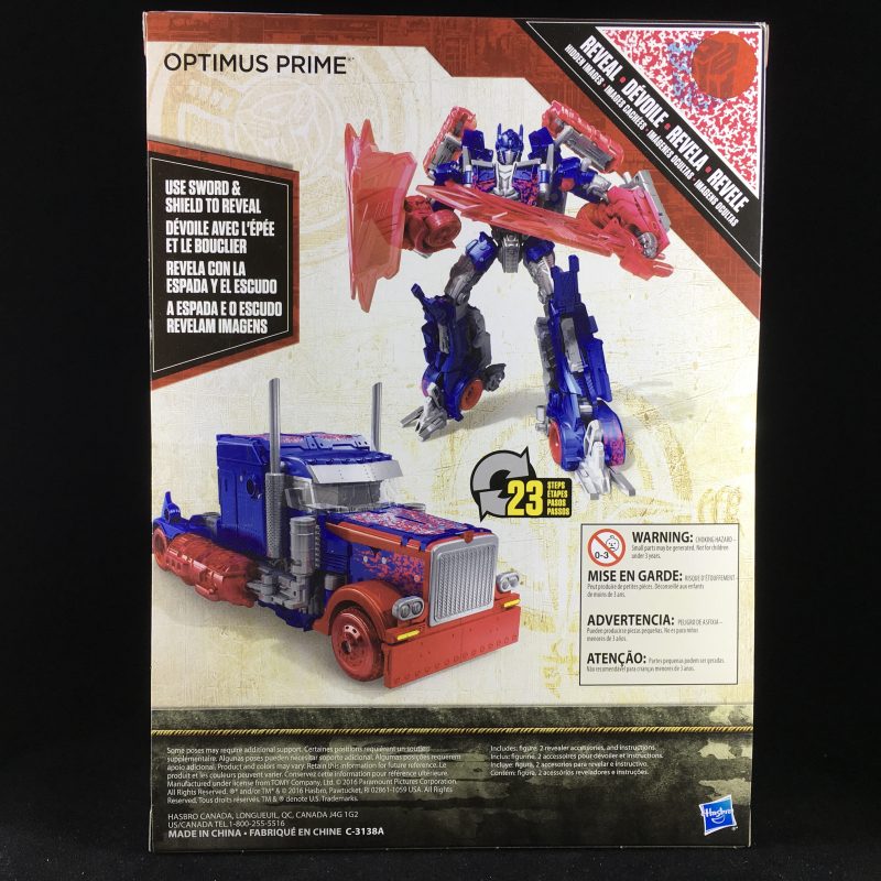 TRANSFORMERS: The Last Knight Optimus Prime Reveal & Infernocus Toys R ...