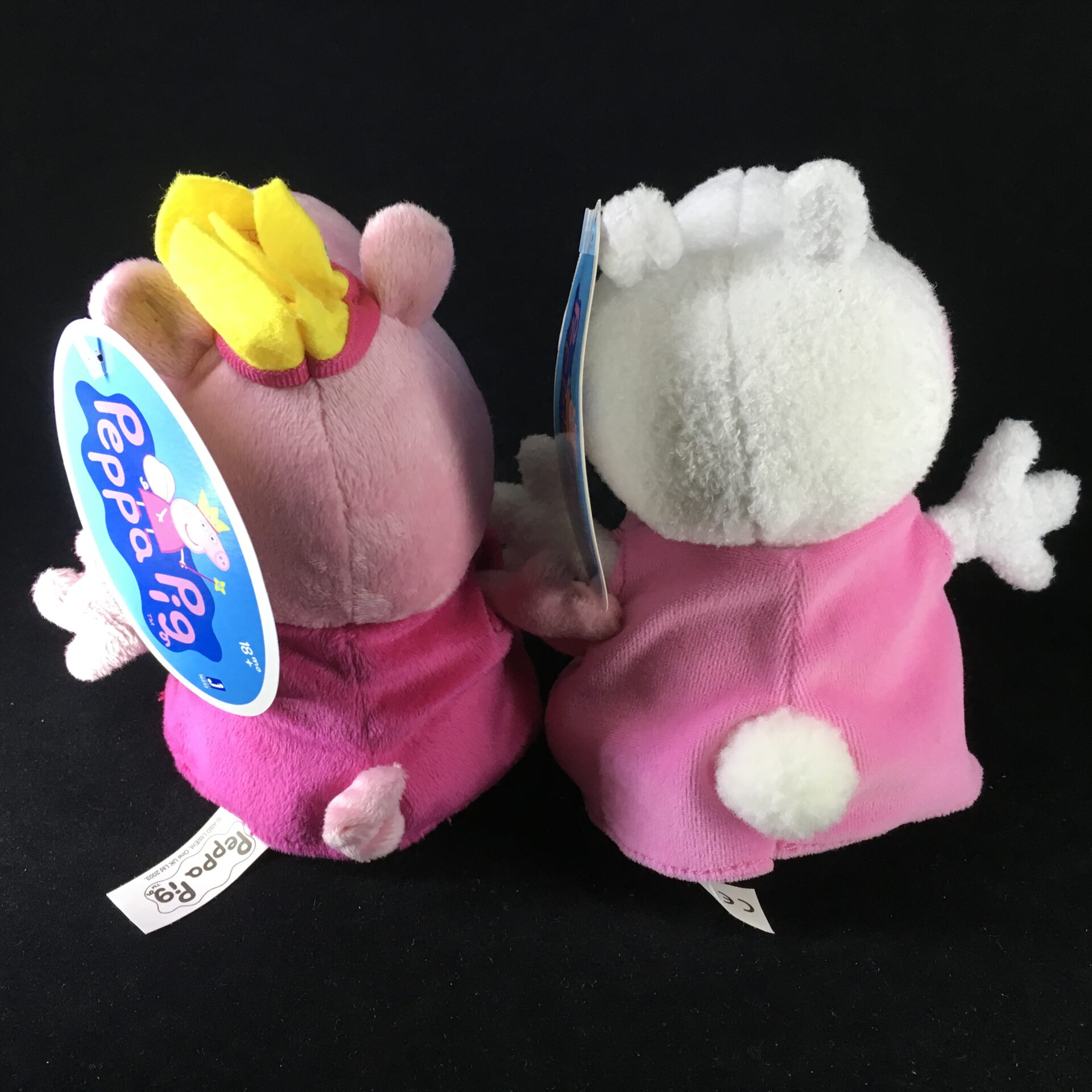 Peppa Pig: Plush Princess Peppa & Suzy Sheep with sound - JAZWARES ...