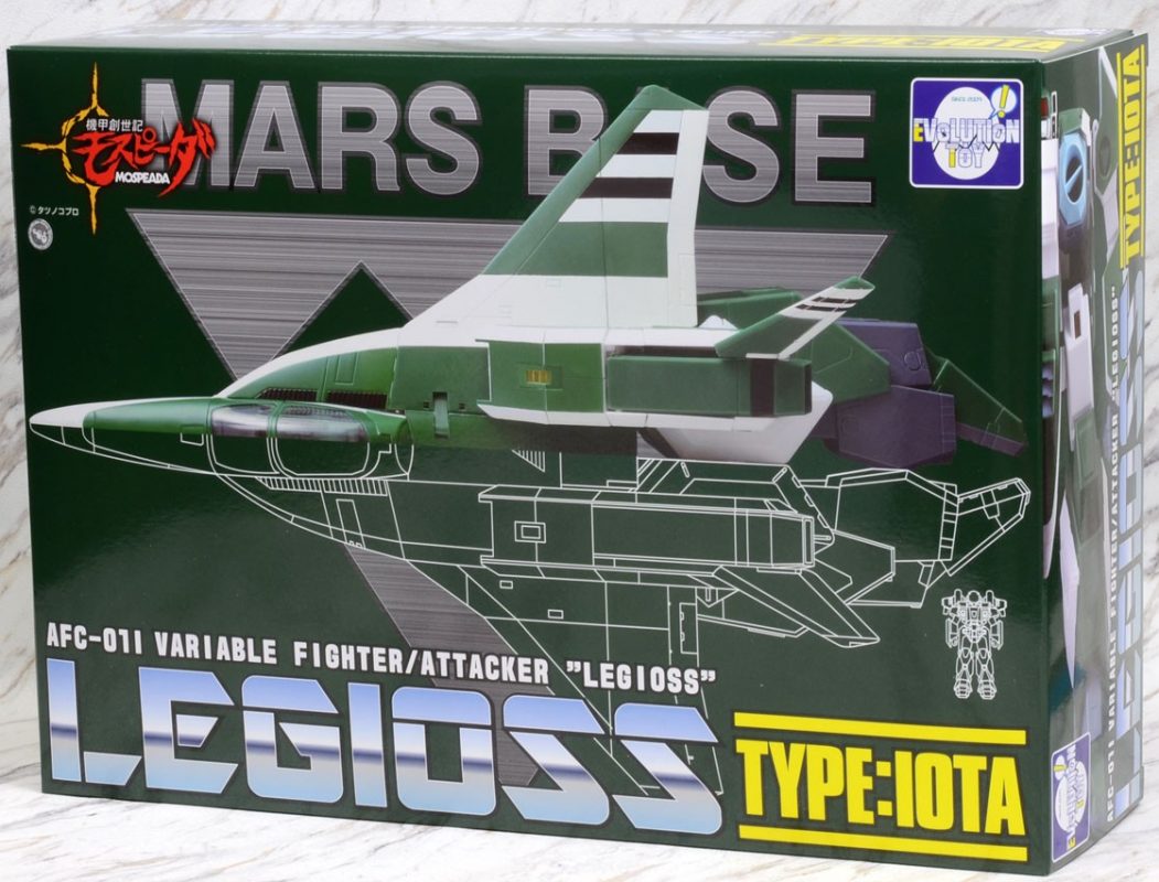 Genesis Climber MOSPEADA: LEGIOSS IOTA (Robotech Green Alpha Fighter ...