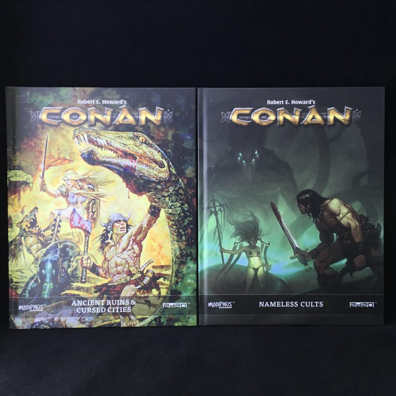 CONAN RPG Set: Ancient Ruins And Cursed Cities + Nameless Cults ...