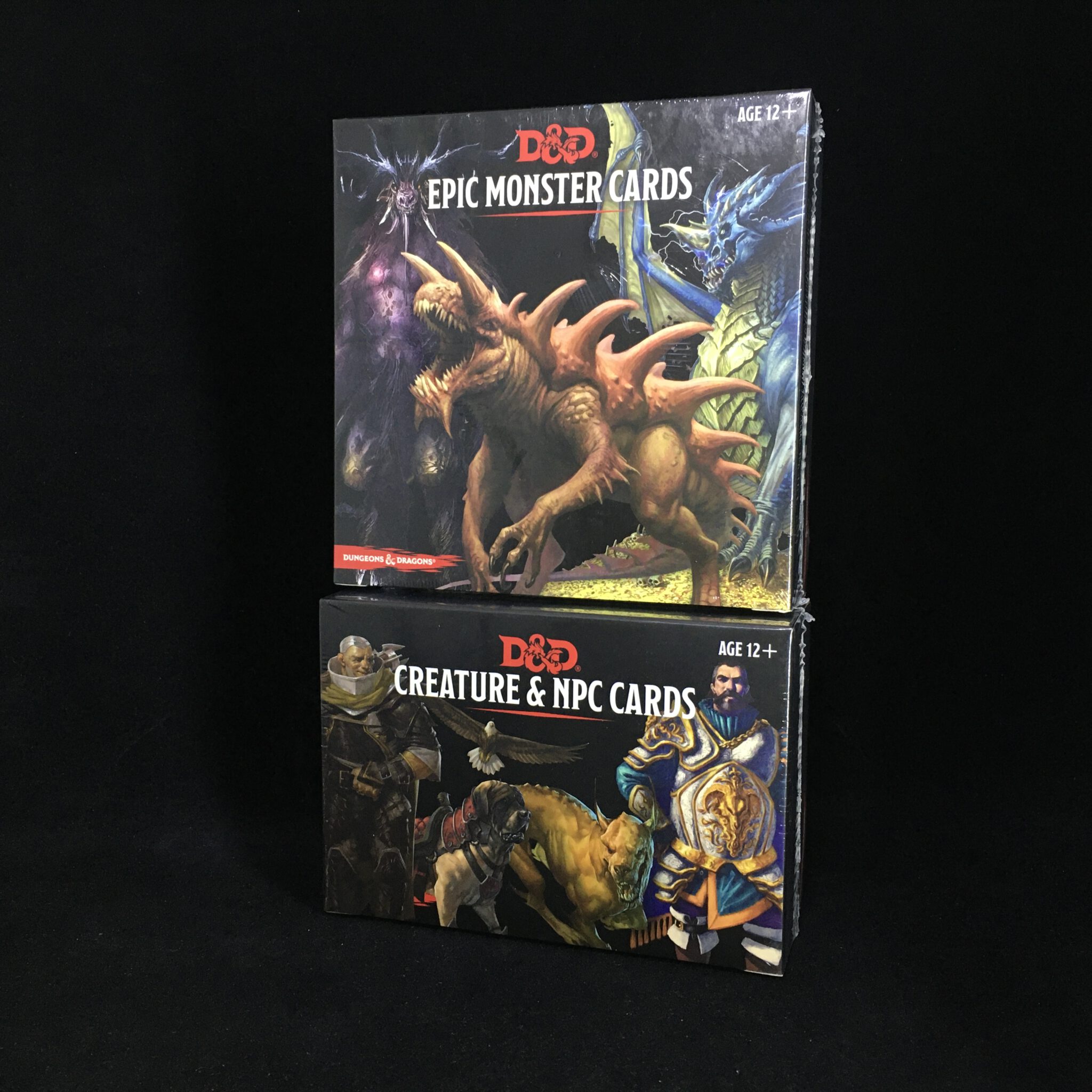DUNGEONS & DRAGONS: D&D Epic Monster + Creature & NPC Cards- Gale Force ...