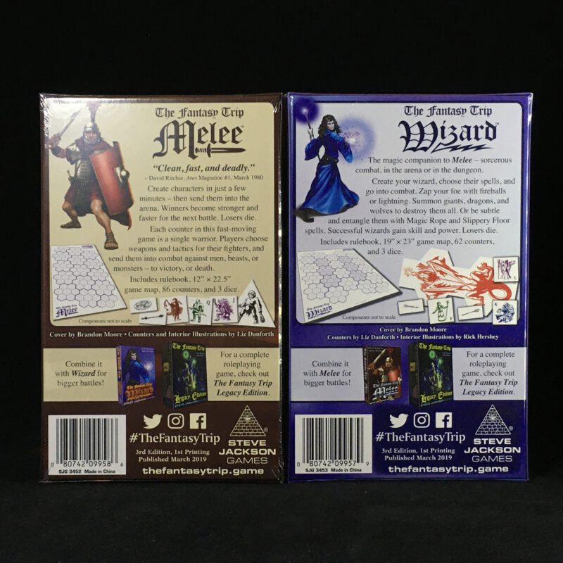 THE FANTASY TRIP: Melee & Wizard - Steve Jackson Games - Hobby Spirit