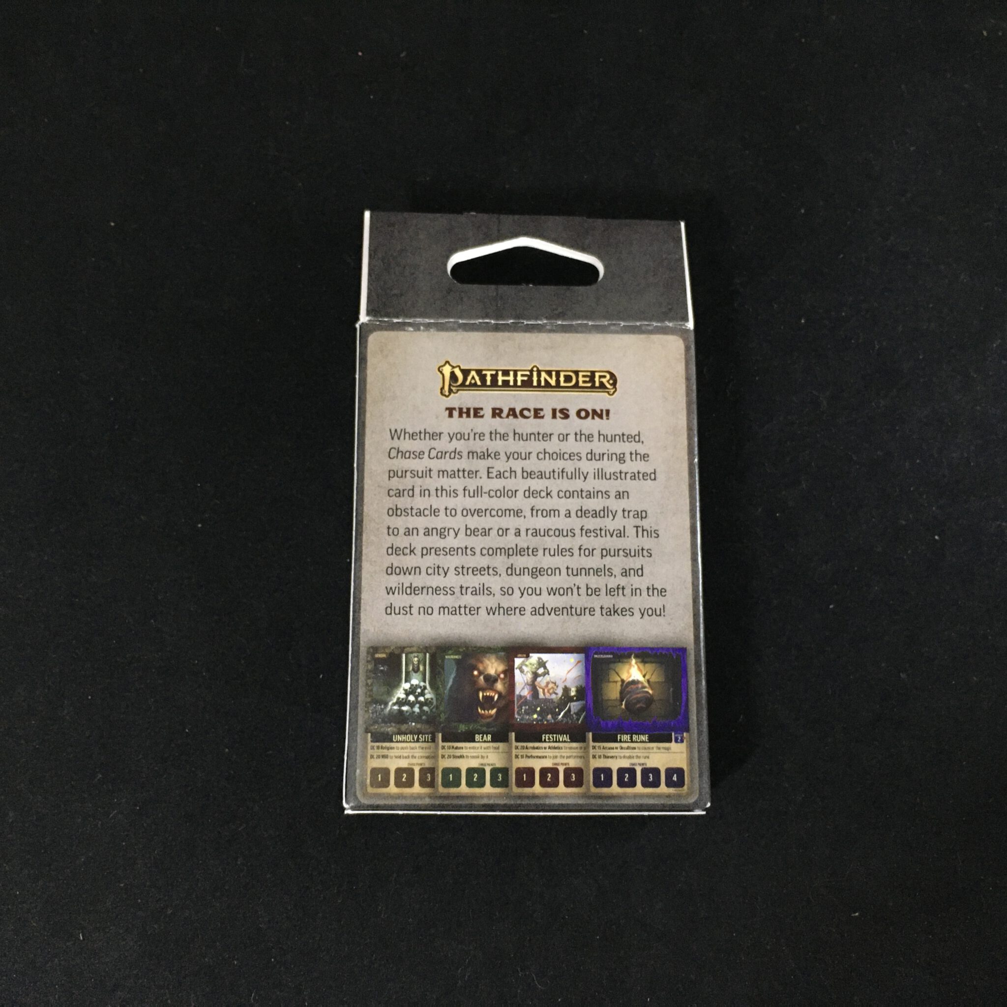 PATHFINDER RPG 2nd Edition: Chase Cards Deck - paizo - Hobby Spirit