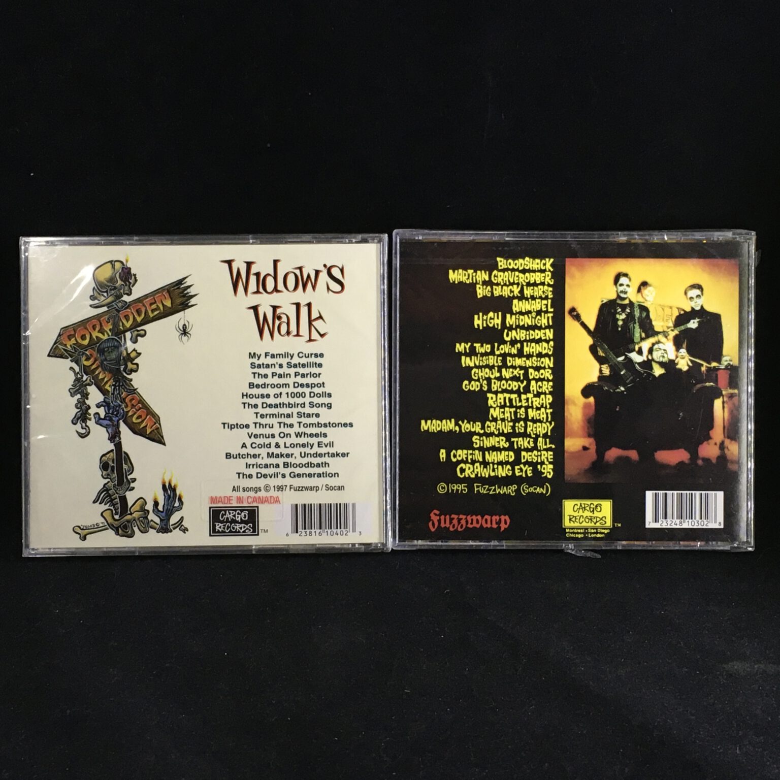 Forbidden Dimension Somebody Down There Likes Me + Widow's Walk CD ...