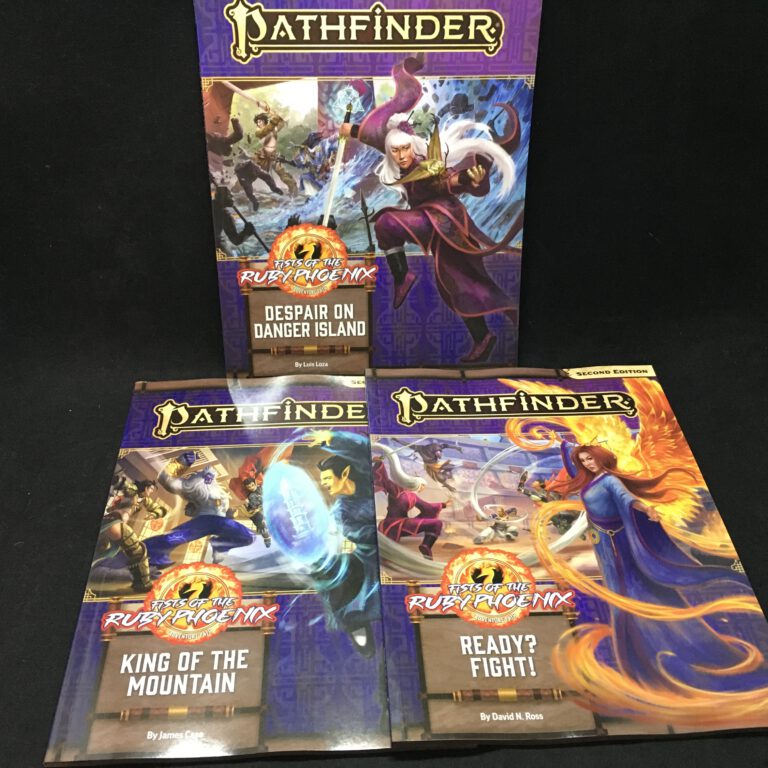 PATHFINDER 2E: Pathfinder Adventure Path: Fists Of Ruby Phoenix 1-3 Full Set - paizo - Hobby Spirit