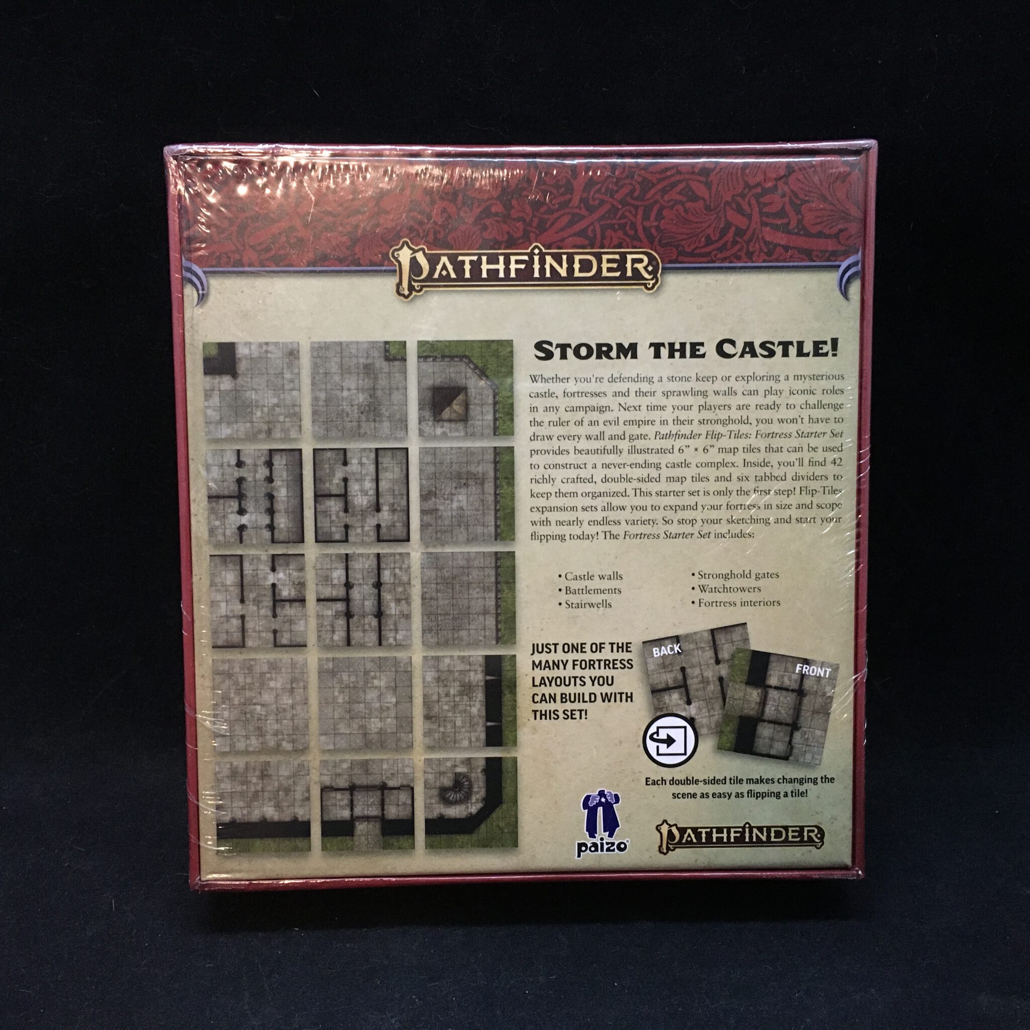 PATHFINDER 2E RPG FLIP-TILES: Fortress Starter Set - paizo - Hobby Spirit