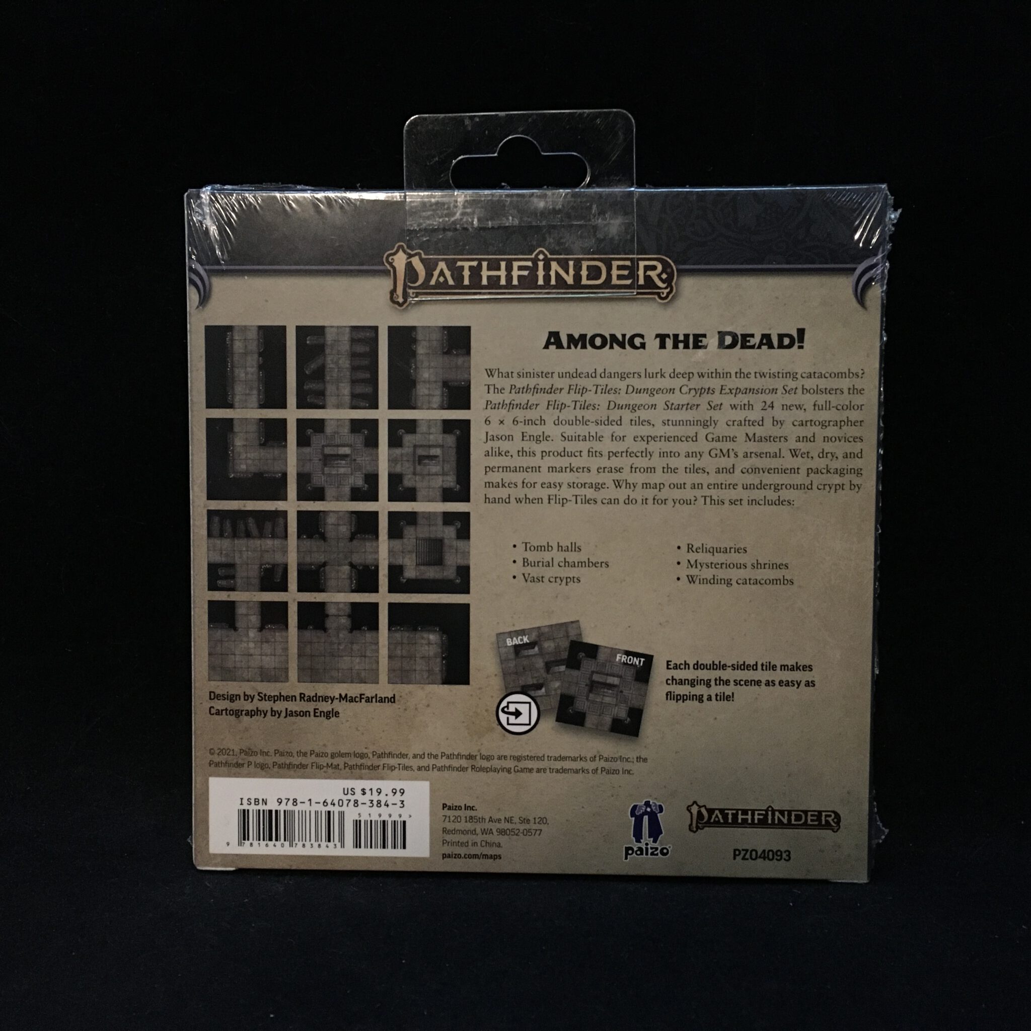 PATHFINDER 2E RPG FLIP-TILES: Dungeon Crypts Expansion - paizo - Hobby Spirit