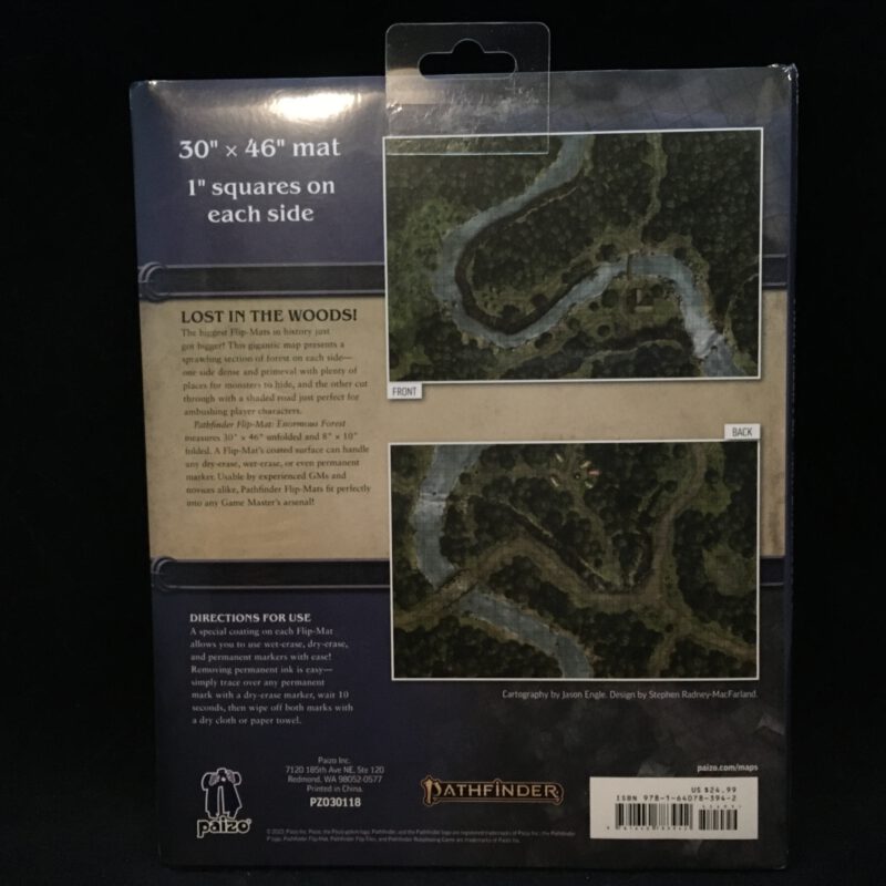 PATHFINDER 2E RPG FLIP-MAT: Enormous Forest - paizo - Hobby Spirit PATHFINDER 2E RPG FLIP-MAT: Enormous Forest - paizo - Hobby Spirit