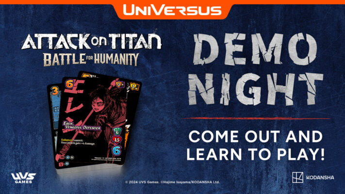 Universus: Attack on Titan Battle for Humanity Demo - Hobby Spirit