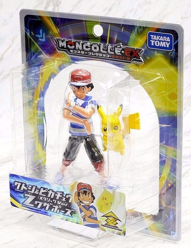 Moncolle MONSTER COLLECTION: Pokemon EX Z-Move Ash & Pikachu Metallic ...